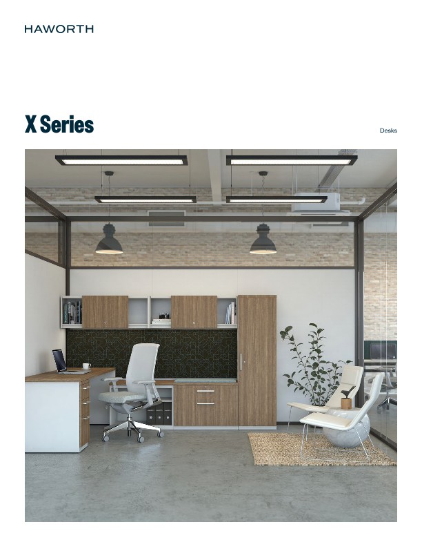 X Series Desks Product Sheet | Details Page | Haworth