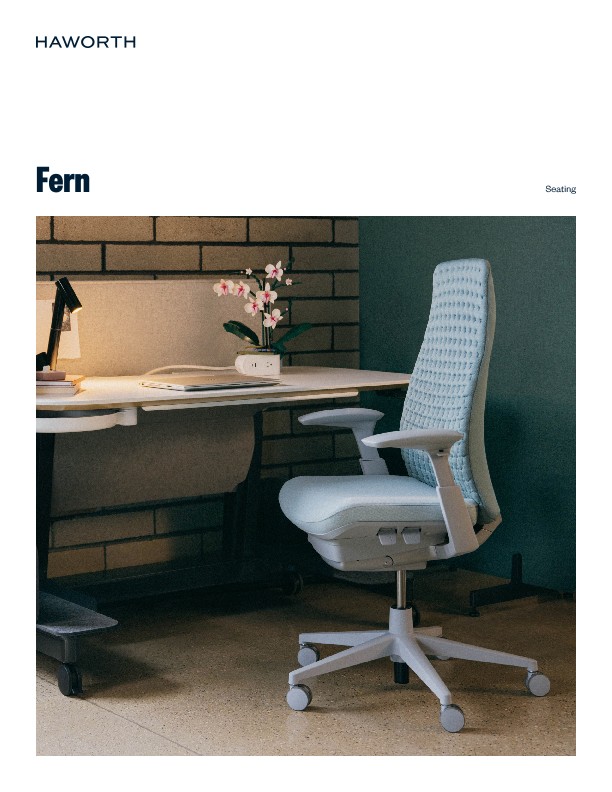 Fern Product Sheet | Details Page | Haworth