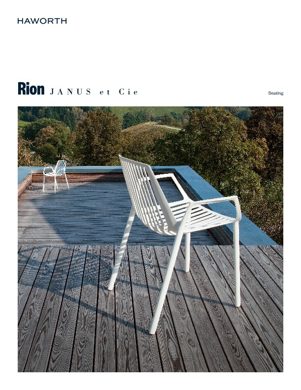 Rion Seating Product Sheet | Details Page | Haworth