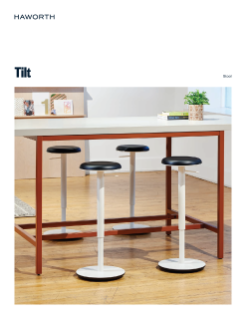 Tilt Product Sheet | Details Page | Haworth