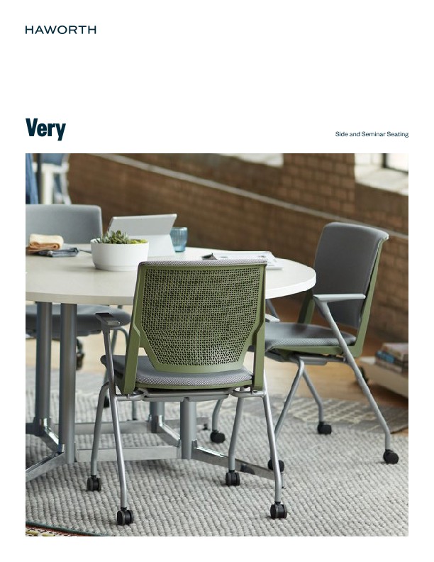 Very Side & Seminar Chair Product Sheet | Details Page | Haworth