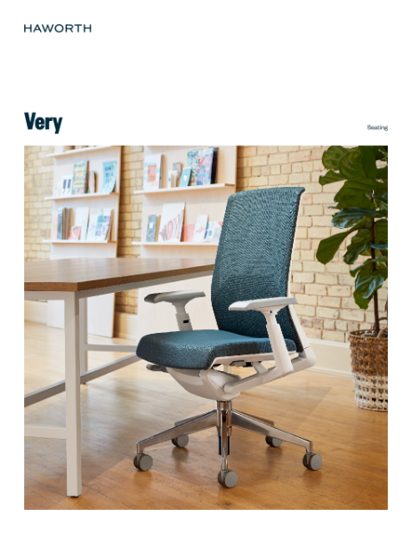 Very Seating Product Sheet | Details Page | Haworth