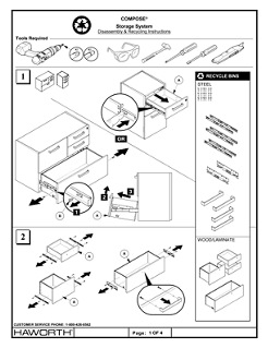 Compose Storage Disassembly & Recycling Instructions | Details Page ...