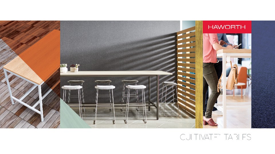 Cultivate Tables Customer Presentation | Details Page | Haworth