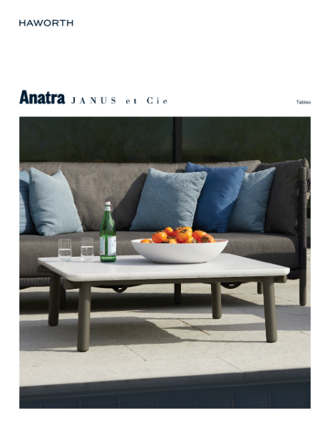 Anatra Tables Product Sheet | Details Page | Haworth