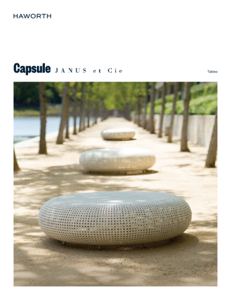 Capsule Tables Product Sheet | Details Page | Haworth