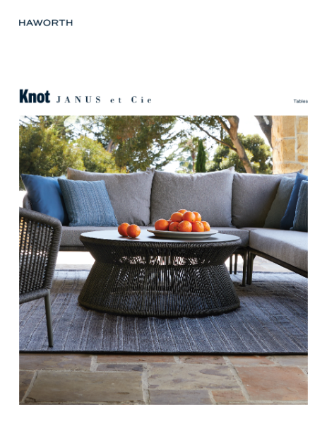 Knot Tables Product Sheet | Details Page | Haworth