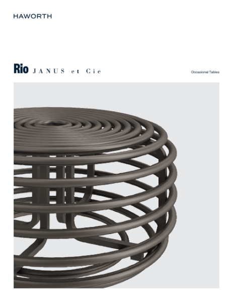 Rio Occasional Tables Product Sheet | Details Page | Haworth