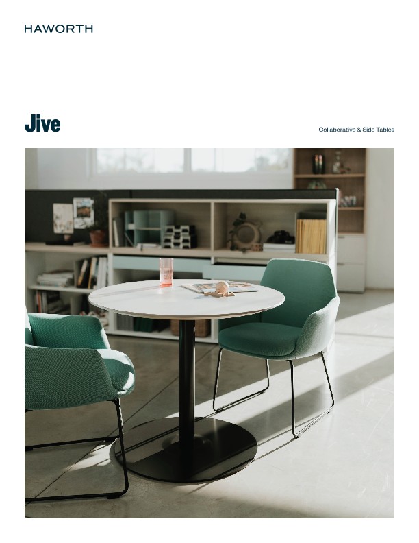 Jive Collaborative & Side Product Sheet | Details Page | Haworth