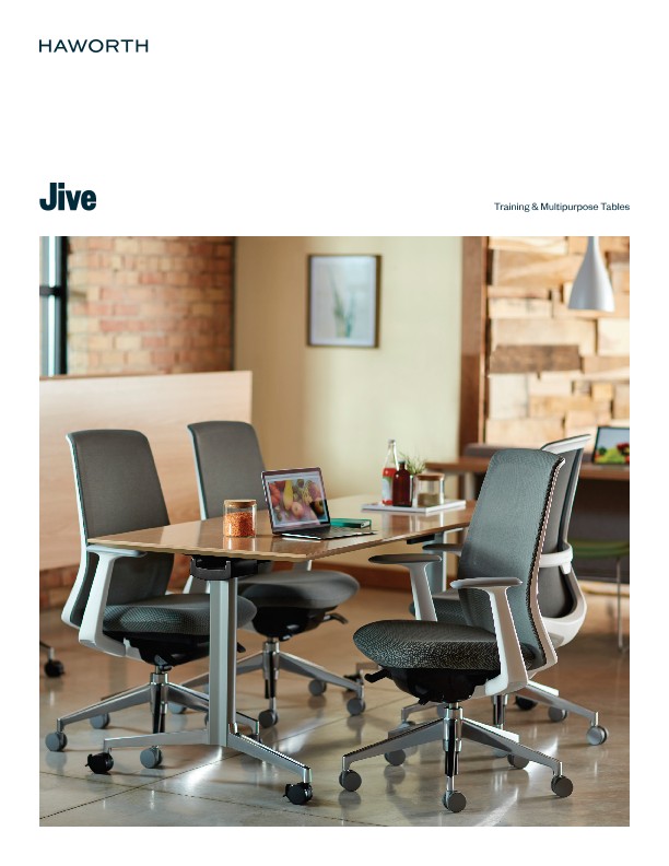 Jive Training & Multipurpose Product Sheet | Details Page | Haworth