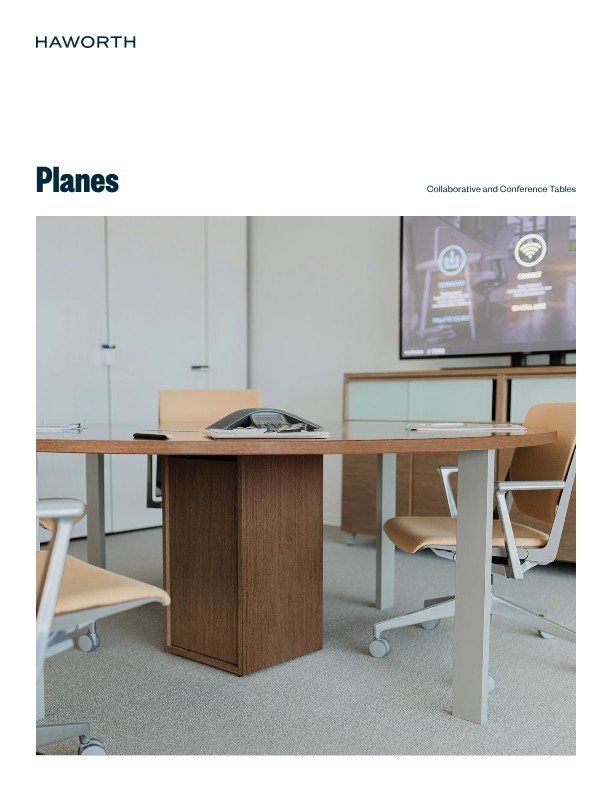 Planes Collaborative & Conference Table Product Sheet | Details Page ...