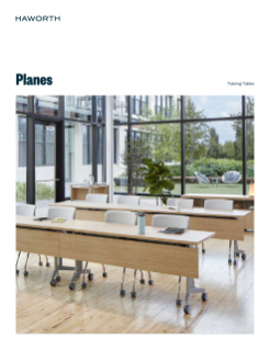 Planes Training Tables Product Sheet | Details Page | Haworth