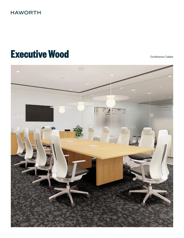 Executive Wood Tables Product Sheet | Details Page | Haworth