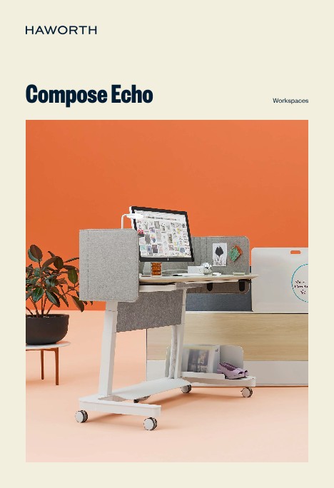 Compose Echo Workspaces Product Brochure | Details Page | Haworth
