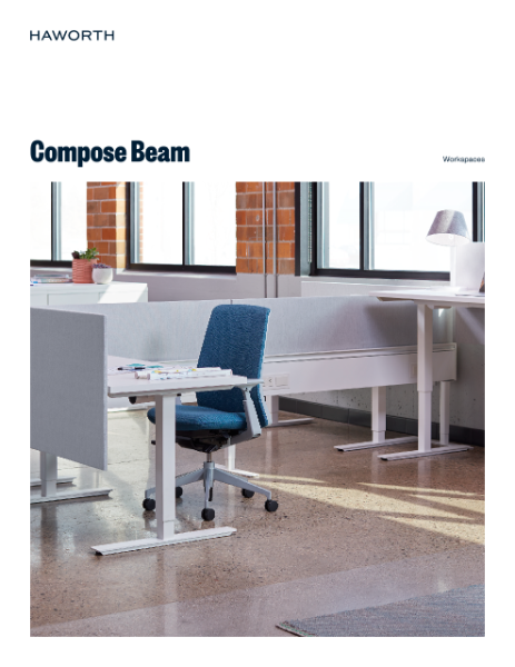 Compose Beam Product Sheet | Details Page | Haworth