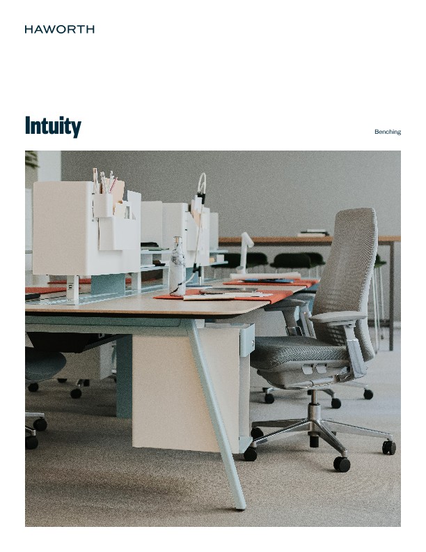 Intuity Benching Product Sheets | Details Page | Haworth