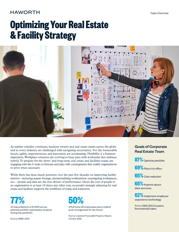 Real Estate and Facility Strategy Overview | File details | Haworth