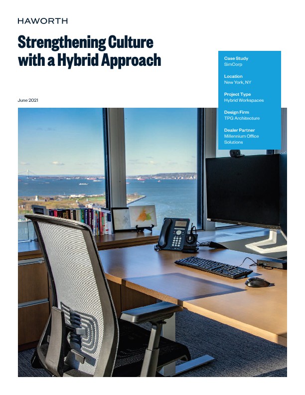 SimCorp Case Study | Details Page | Haworth