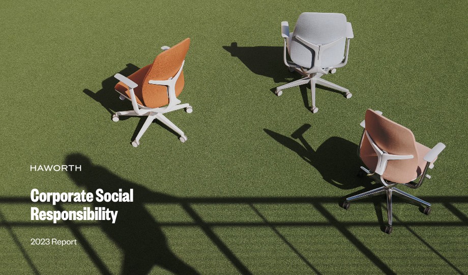 2023 Corporate Social Responsibility Report | Details Page | Haworth