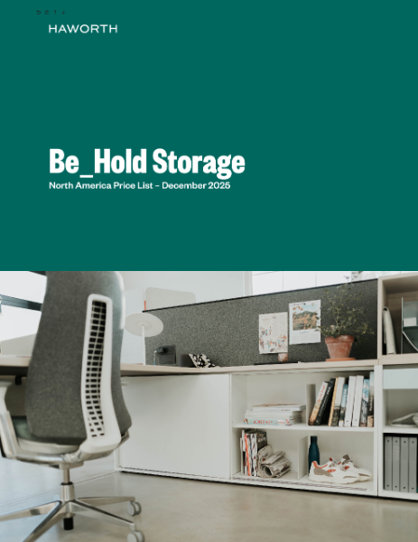 Be_Hold Storage NA Price List December 2025 | Details Page | Haworth