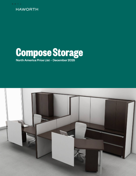 Compose Storage NA Price List February 2025 | Details Page | Haworth