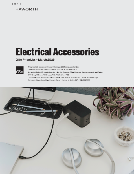 Electrical Accessories GSA Price List March 2025 | Details Page | Haworth