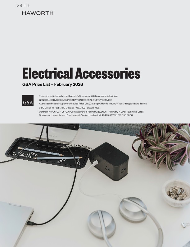 Electrical Accessories GSA Price List February 2026 | Details Page ...
