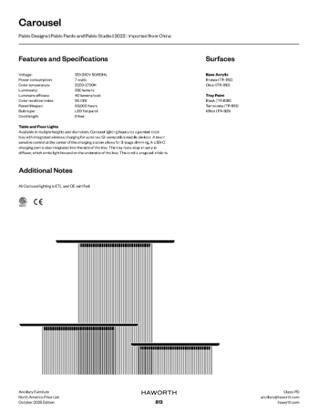 Carousel Price Pages | Details Page | Haworth