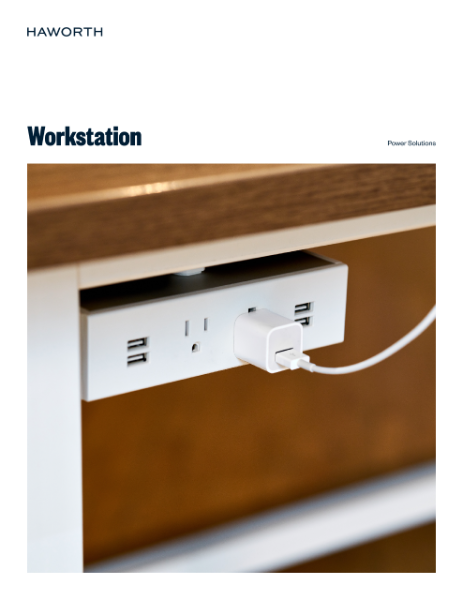 Workstation Power Module Product Sheet | Details Page | Haworth
