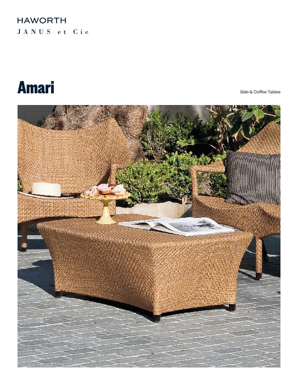 Amari Side & Coffee Tables Product Sheet | Details Page | Haworth