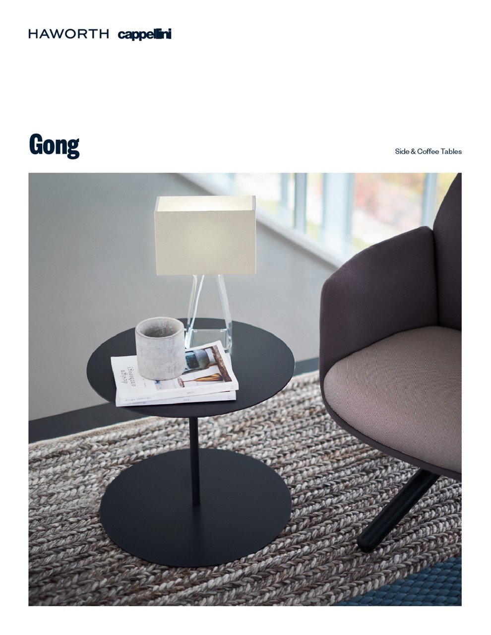 Gong Side and Coffee Tables Product Sheet | Details Page | Haworth
