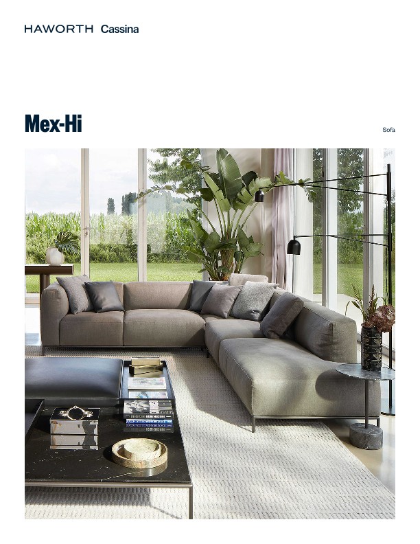 Mex-Hi Sofa Product Sheet | Details Page | Haworth