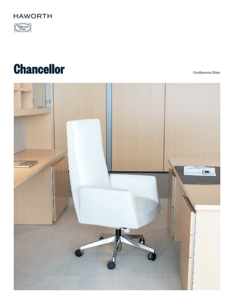 Chancellor Conference Chair Product Sheet | Details Page | Haworth