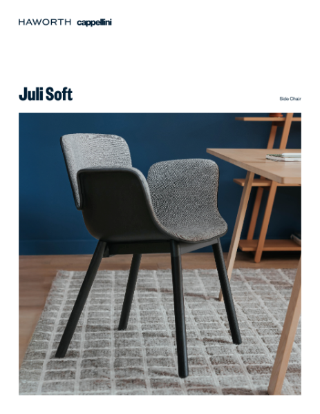 Juli Soft Side Chair Product Sheet | Details Page | Haworth