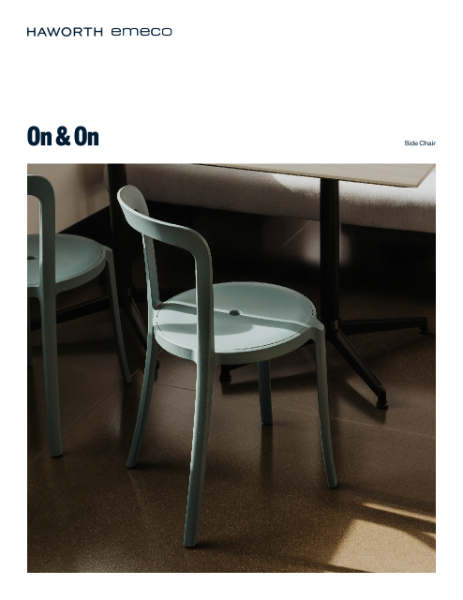 On & On Side Chair Product Sheet | Details Page | Haworth