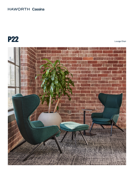 P22 Lounge Chair Product Sheet | Details Page | Haworth