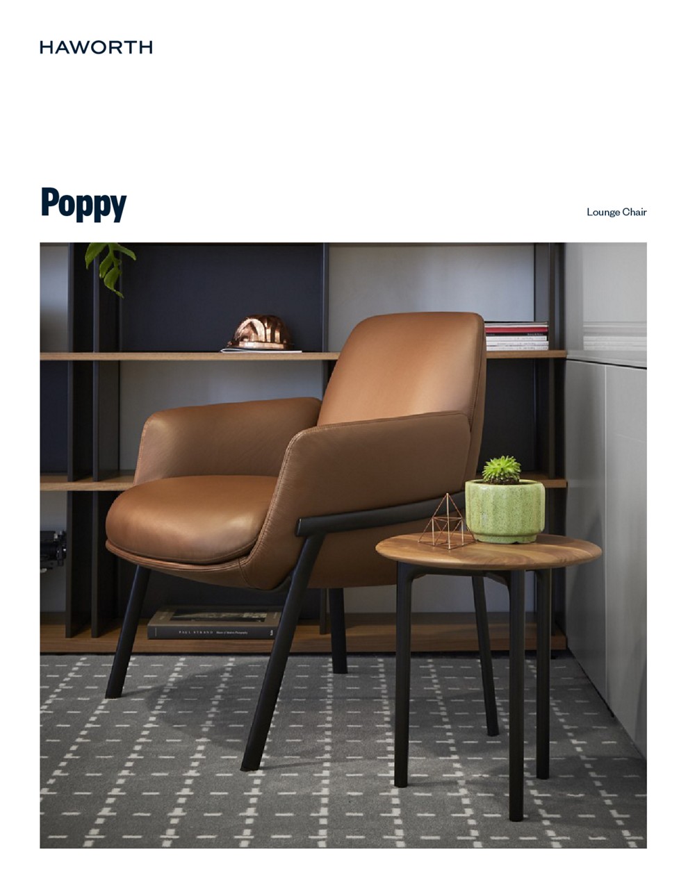 Poppy Lounge Chair Product Sheet | Details Page | Haworth