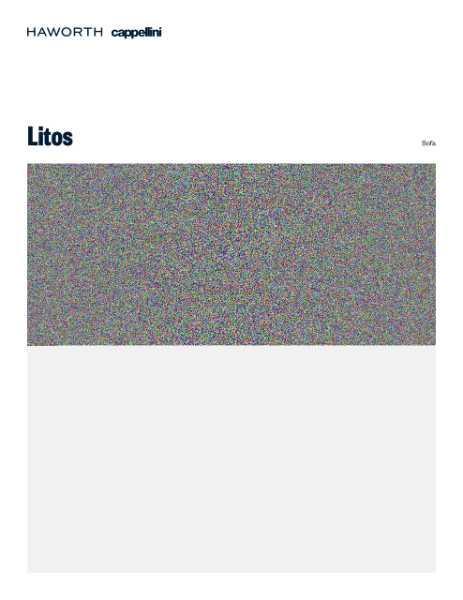 Litos Sofa Product Sheet | Details Page | Haworth