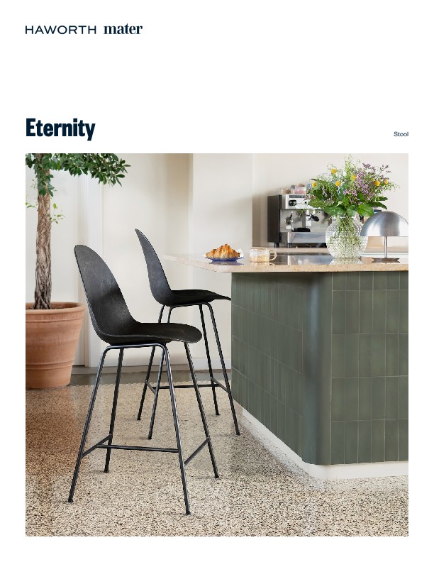 Eternity Stool Product Sheet | Details Page | Haworth