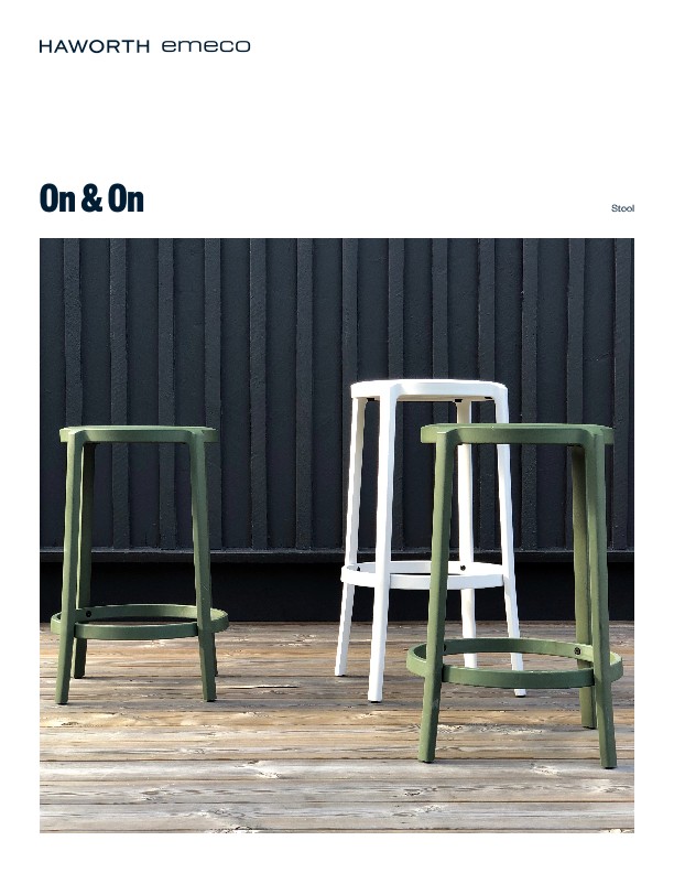 On & On Stool Product Sheet | Details Page | Haworth