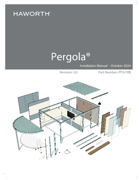 Pergola Installation Manual | Details Page | Haworth