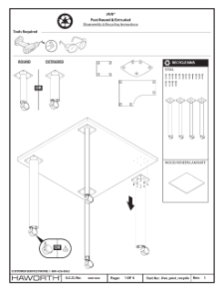 JIVE - Post Round & Extruded - Recycling | Details Page | Haworth