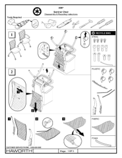 X99 - Seminar Chair - Recycling | 文件详细信息 | Haworth