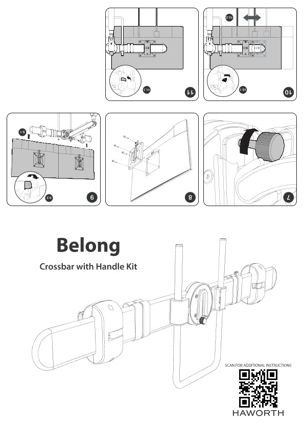Quick Guide - Belong Crossbar with Handle | Details Page | Haworth