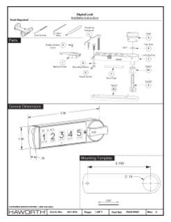 Digital Lock | Details Page | Haworth