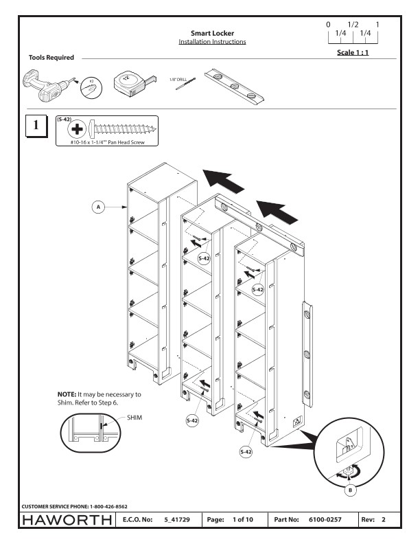 Smart Locker | Details Page | Haworth
