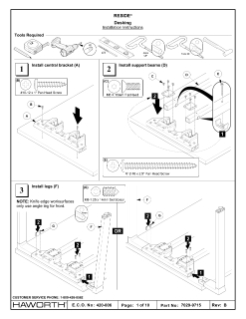 Reside - Desking - Installation | Details Page | Haworth
