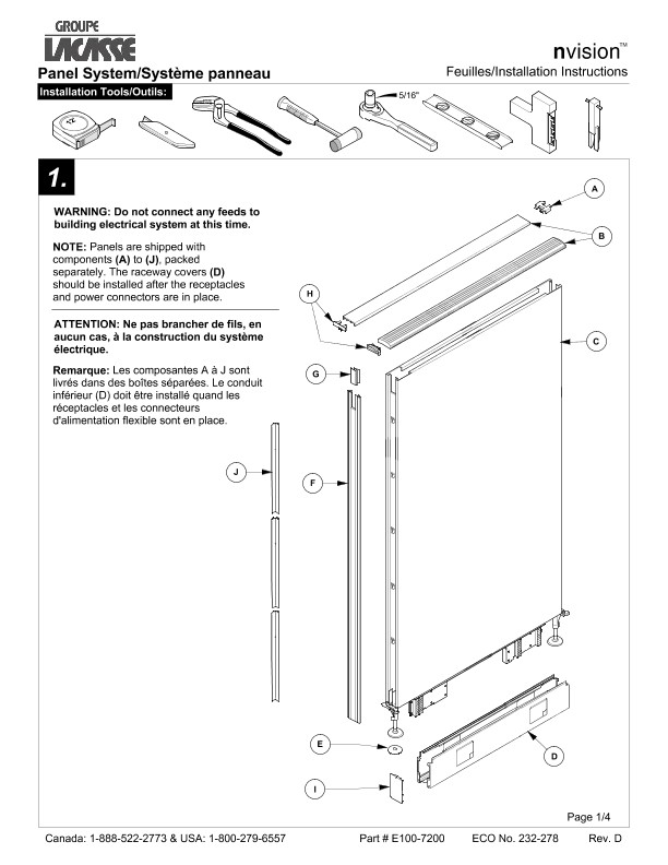 Groupe Lacasse - Panel System - Installation | Details Page | Haworth