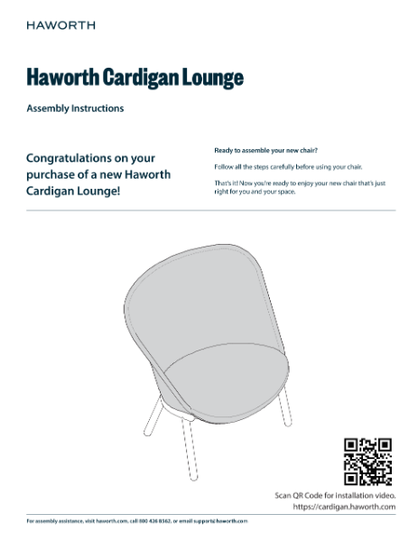 Haworth Cardigan Lounge | Details Page | Haworth