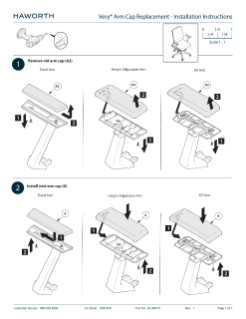 Very - Arm Cap Replacement | Details Page | Haworth